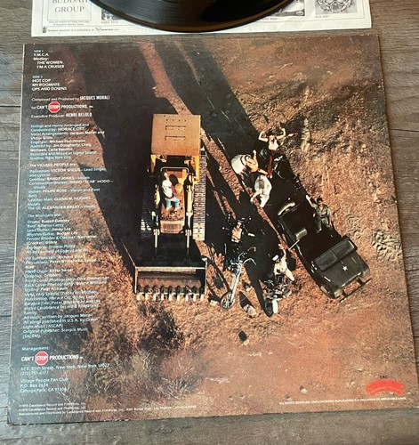 VILLAGE PEOPLE CRUISIN' FEATURING Y.M.C.A. (EX) NBLP-7118 LP VINYL ...