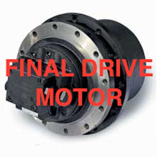 FINAL DRIVE MOTOR / BRAND NEW / Caterpillar 247 / 257 / 247B / 257B | eBay