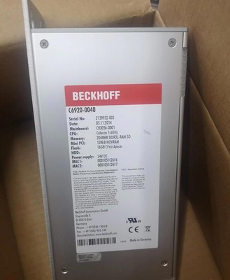 1PC BRAND New BECKHOFF C6920-0040 PLC Module FREE Shipping C6920 0040 ...
