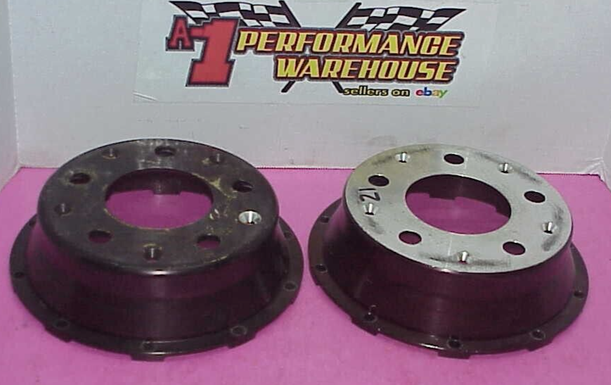 2 Brembo Racing Billet Aluminum 5 x 5 Brake Caliper Rotor Hats NASCAR ...