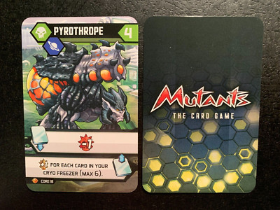 MUTANTS THE CARD GAME Pyrothrope Advanced Mutant Card LUCKY DUCK GAMES ...