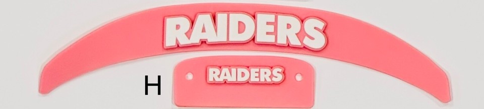 Raiders MINI Helmet 3D Bumpers, Speed Version | eBay
