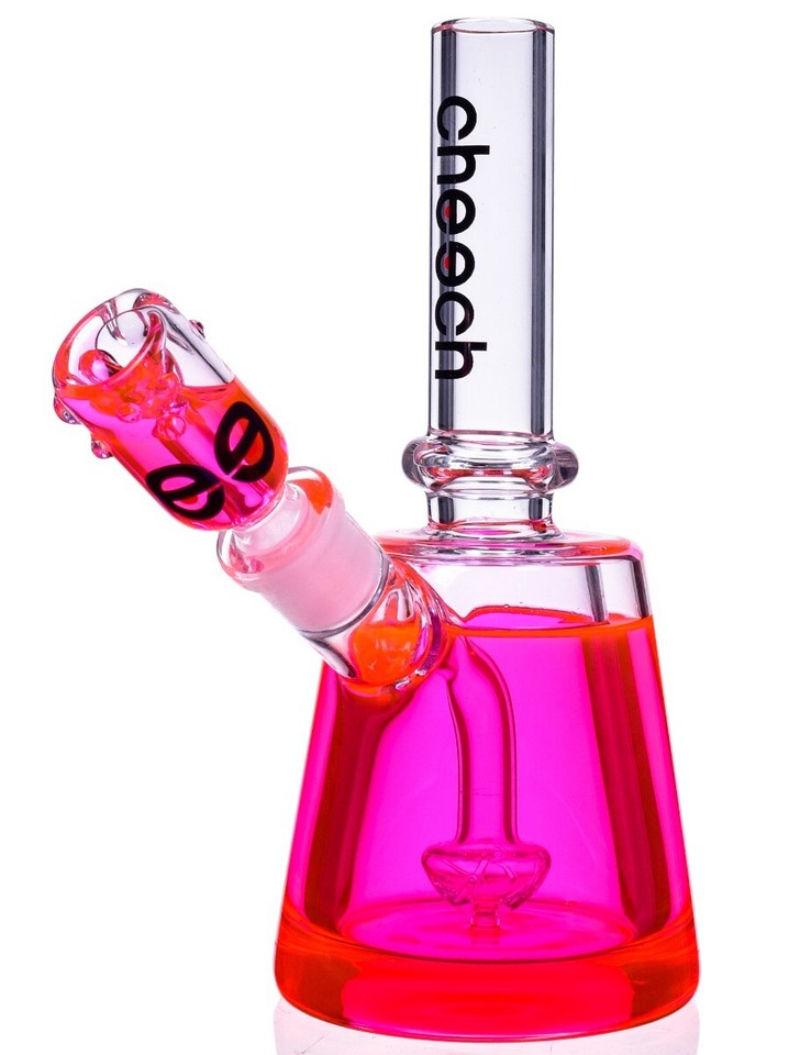 Cheech™ 8" Glycerin BEAKER Bong FREEZABLE Glass Water Pipe Hookah UV ...