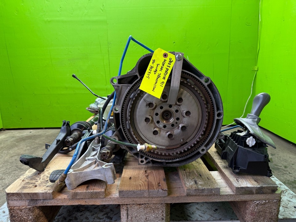03 PORSCHE 996 C2 G96.01 6SP MANUAL TRANSMISSION SWAP PEDAL AXLE CLUTCH ...