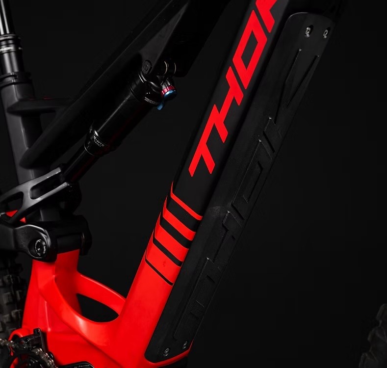 Thok ( Ducati ) Gram Full Carbon Full Suspension E MTB Red Rare Brand ...