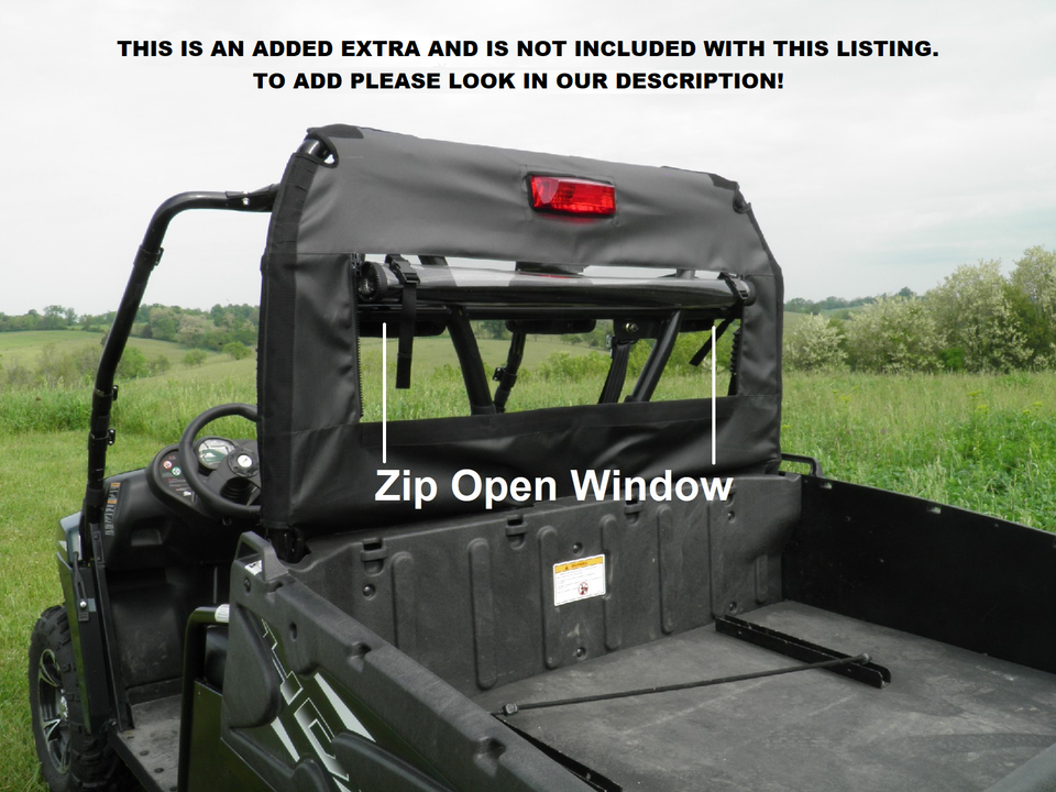 Kymco 450i Full Cab Enclosure with a Lexan Windshield & Dual Vents ...