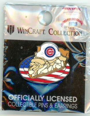 Chicago Cubs Apple Pie Pin Wincraft Baseball America 2016 MLB New in ...