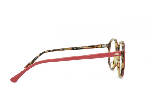 Ray-Ban RED-PINK TORTOISE Eyeglasses New Authentic 7118 5714 50-19-145 ...