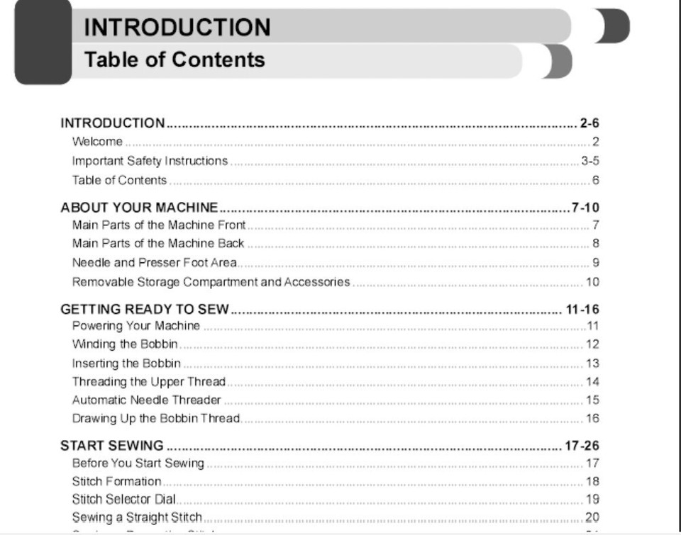 Singer Model 3337 Sewing Machine Manual Guide PDF on CD or DWNLD **FREE ...