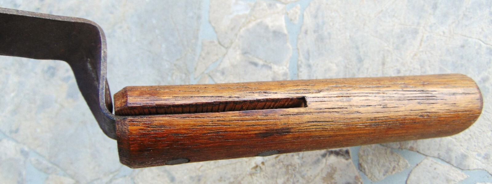 ANTIQUE 1890's HAND SYTHE ~ 16" ~ HANDMADE; NAME STAMPED ~ EXCELLENT ...