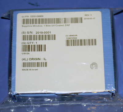 AMAT SAPPHIRE WINDOW 1 SIDE UV COATED DXZ 0200-09969 | eBay