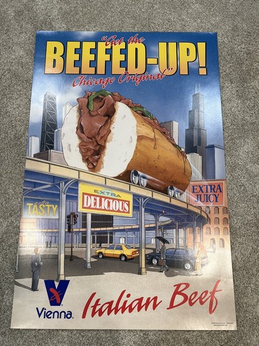 NEW 2009 Vienna Beef Italian Sandwich Beef Up Chicago CTA El Train ...