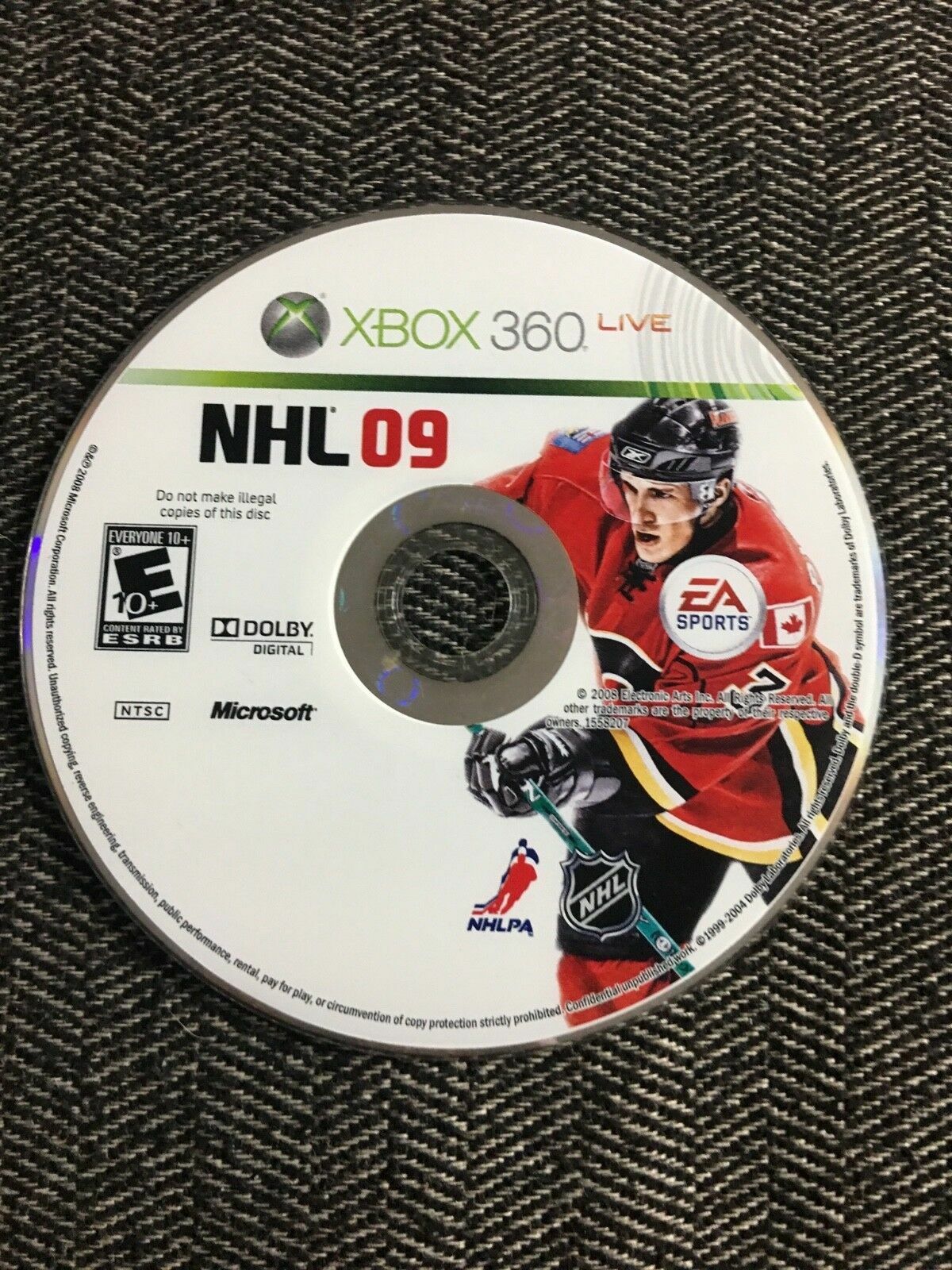 NHL 09 - XBOX 360 - DISC ONLY - FREE S/H (B10) | eBay
