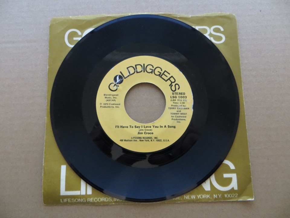 Jim Croce – Bad, Bad Leroy Brown / I'll Have To Say I Love You In A ...