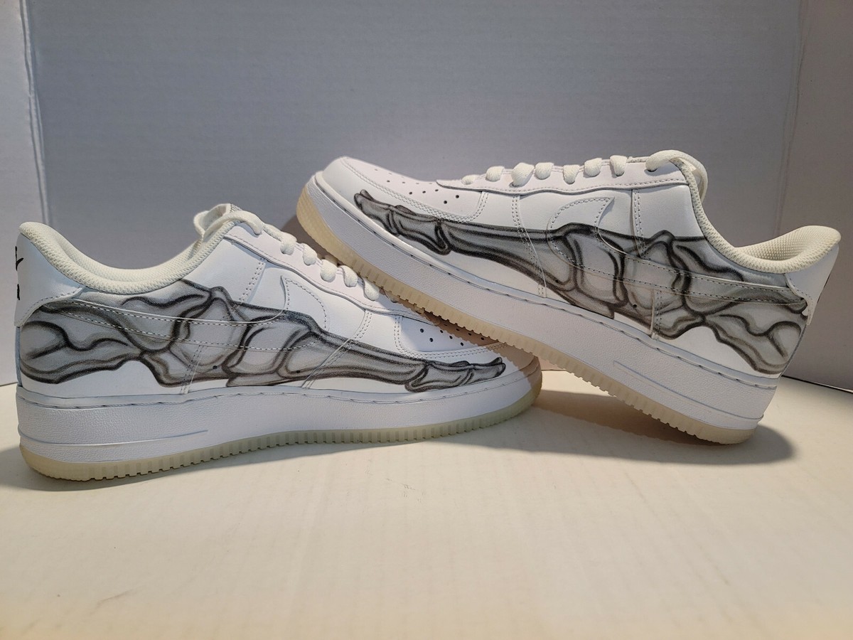 Nike Air Force 1 '07 Low QS 'White Skeleton' GITD (BQ7541 Nike Air Force 1 '07 Low QS 'White Skeleton' GITD (BQ7541