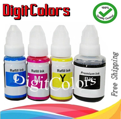 Refill Ink bottles for Canon Mega tank G1200 G2200 G3200 G4210 G4200 4 ...
