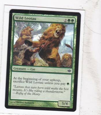 MTG: Conflux: Foil: Wild Leotau | eBay