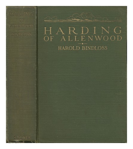 Bindloss, Harold (1866-1945) Harding Of Allenwood 1915 Hardcover | eBay