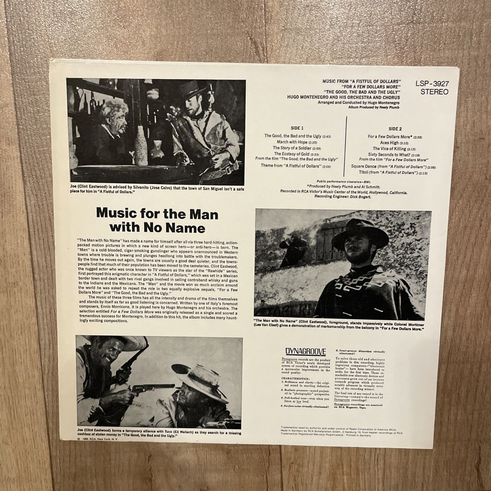 Music From The Good The Bad and The Ugly A Fist Full of Dollars - For A ...