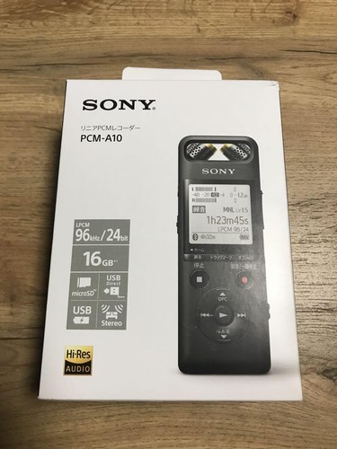 SONY PCM-A10 IC Recorder | eBay