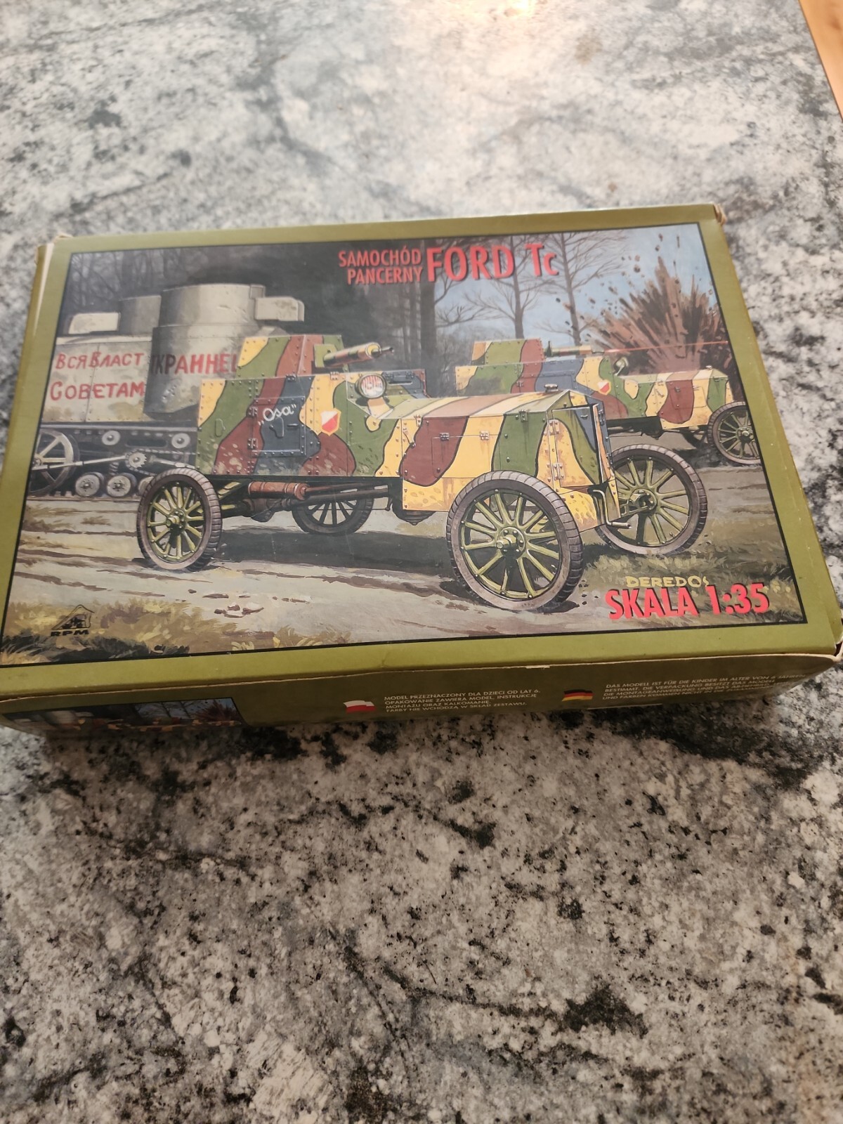 1:35 Samochod pancerny [armoured car] Ford Tc RPM | No. 35012 | eBay