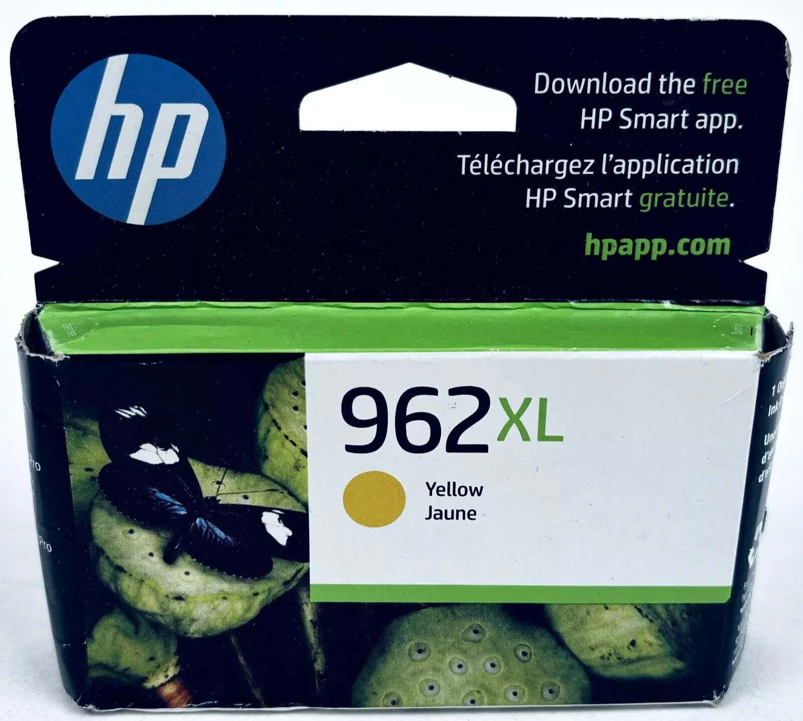 NEW Genuine HP 962XL Yellow Printer Ink Cartridge 3JA02AN OEM Exp 2026 ...