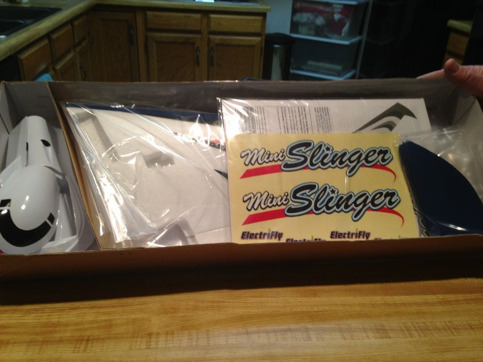 Electrifly Mini Slinger RC B2 Bomber Look Airplane ARF Kit With Motor ...