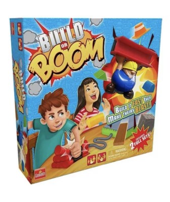 Build Or Boom Game: Build It Fast Then Make Theirs Blast By: Goliath | eBay