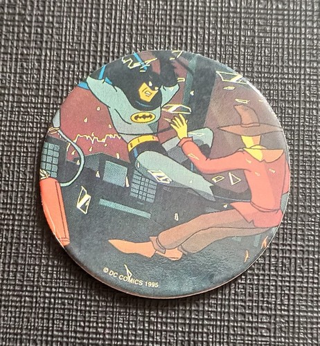 Pog BATMAN 51 DC COMICS 1995 Pogs Kini Kinis Slammers Caps Tazos Retro ...