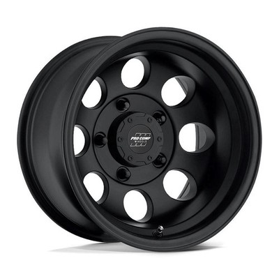 17 inch 17x9 Pro Comp PA69 VINTAGE FLAT BLACK wheels rims 6x5.5 6x139.7 ...