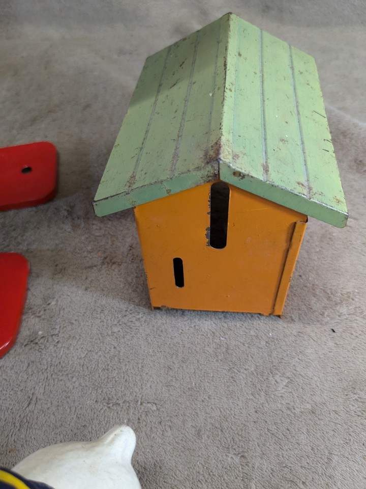 Lionel Prewar 1107 Donald Duck Pluto Handcar Parts Rare Orange 1930s ...