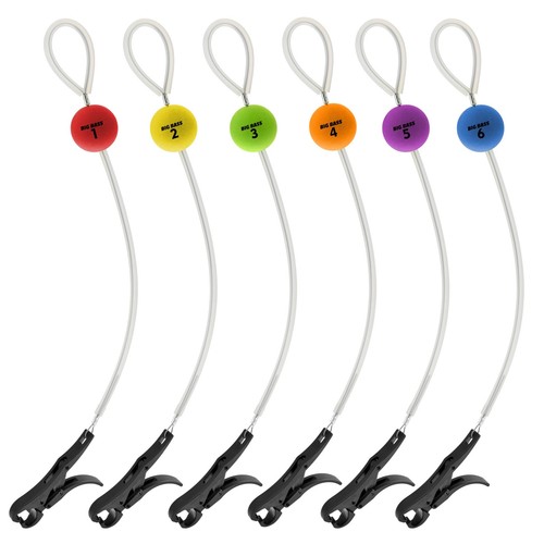 Cull Tags for Bass Fishing, Fish Culling System with 6 Color-Coded Tags ...