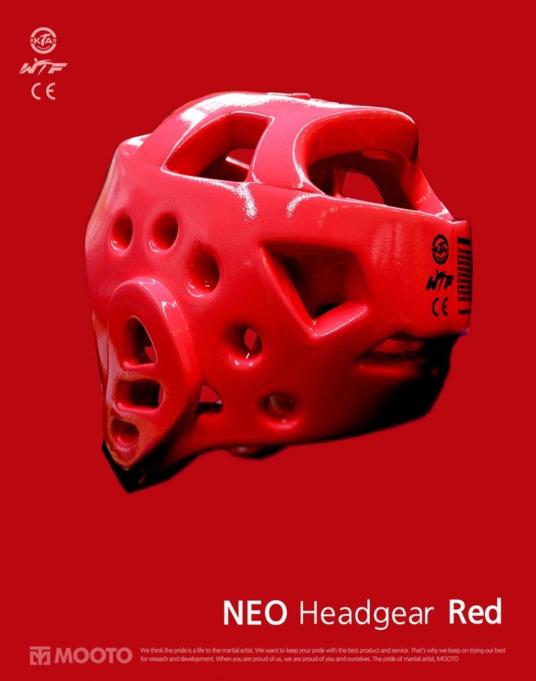 MOOTO NEO Taekwondo Head Gear White / Pink / Red / Blue TKD Guard WTF ...