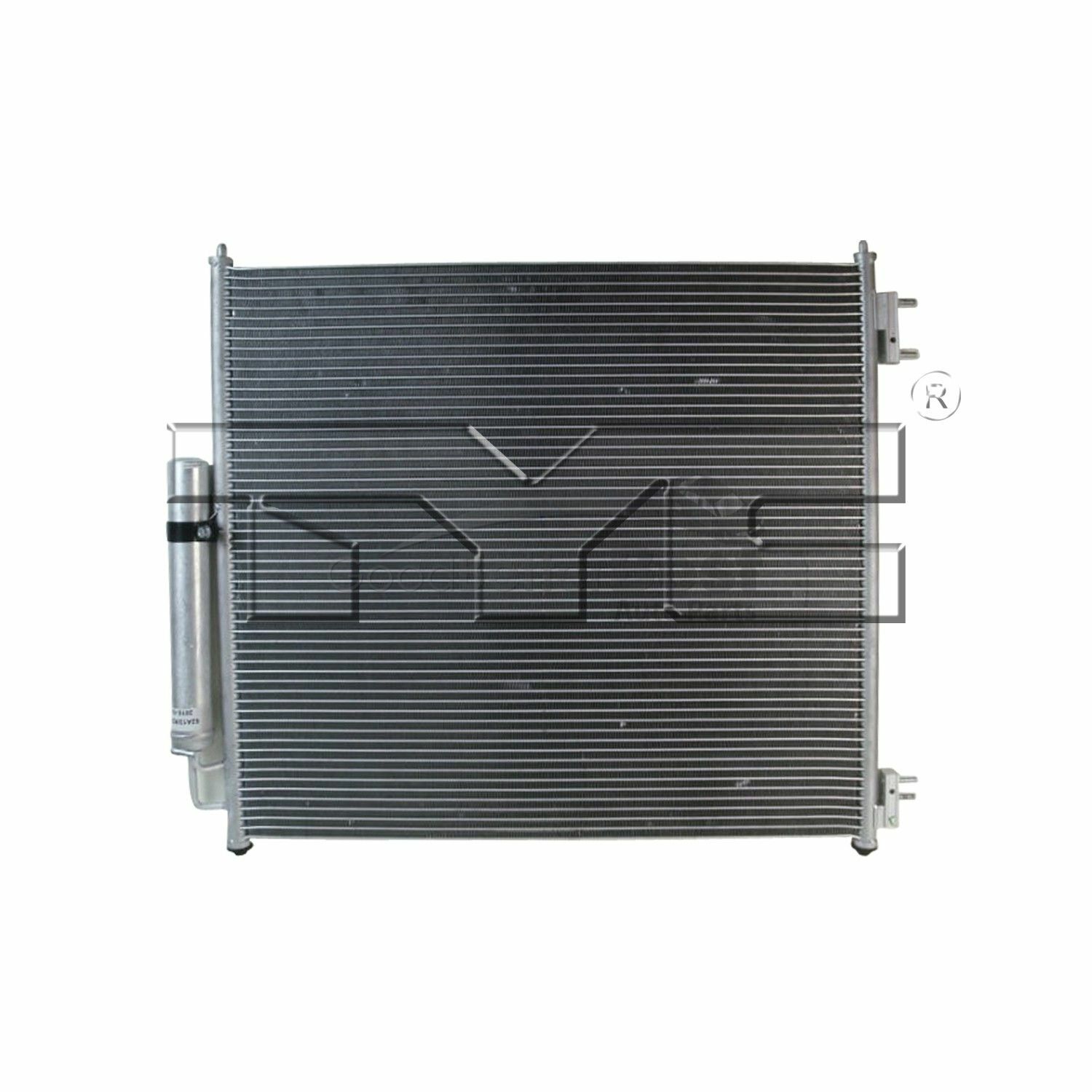 One New TYC A/C Condenser Front 4433 LR035791 for Land Rover | eBay