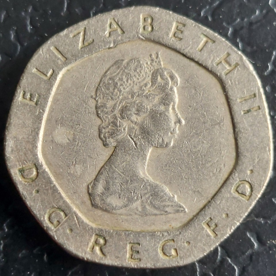 1982 Rare 20p Twenty Pence Coin KM #931 | eBay UK