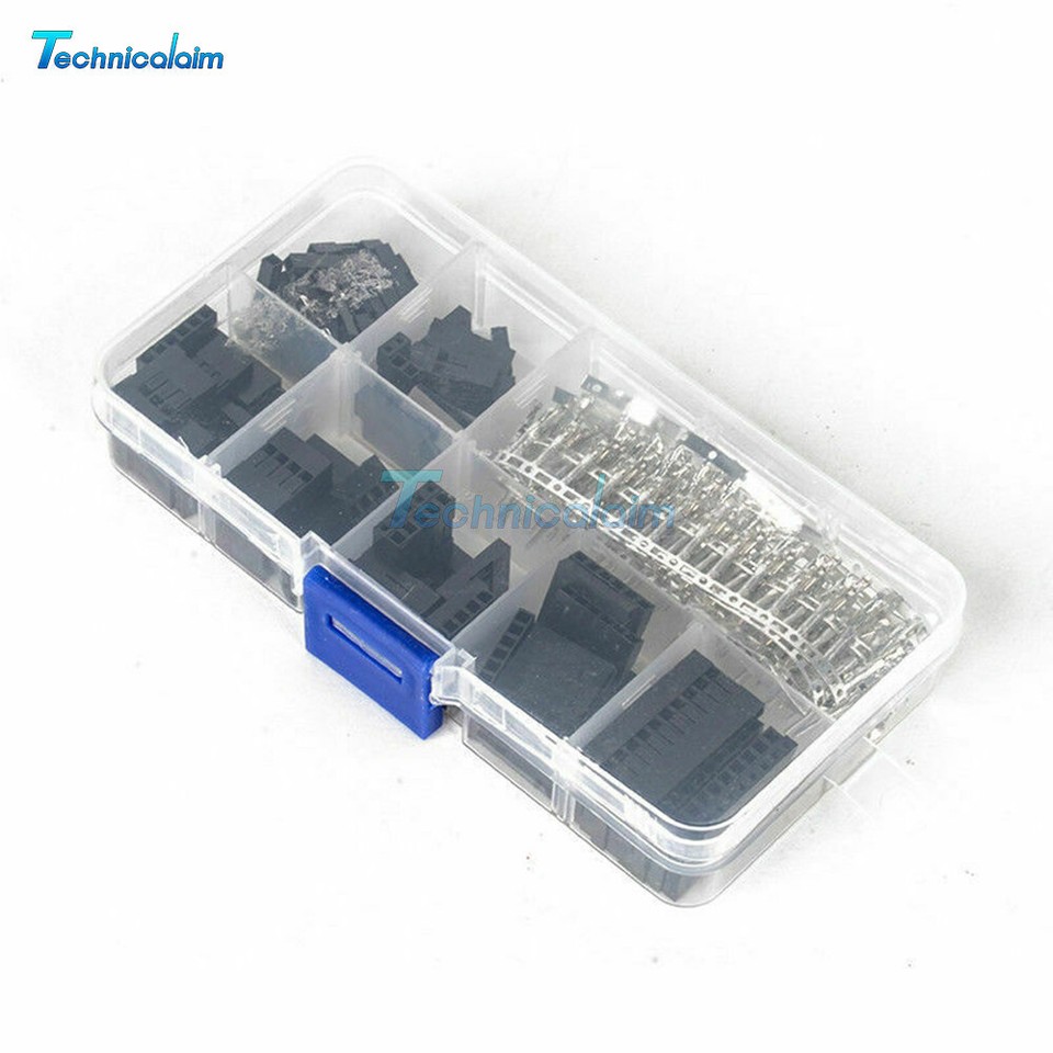 310PCS Male Female 2.54mm Wire Jumper Connector Pin Header Housing Kit ...