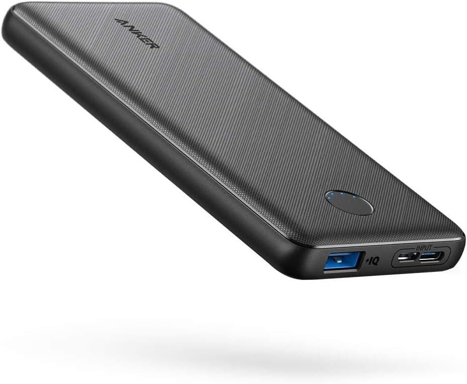 New Anker Power Bank PowerCore Compact Travel-Ready 10,000mAh Battery ...