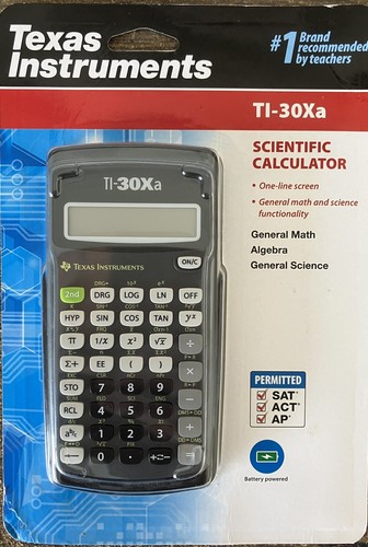 Texas Instruments 30XA Scientific Calculator | eBay