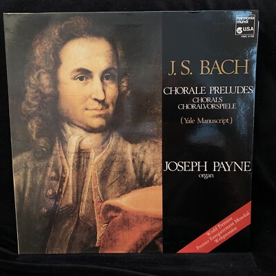 BACH Chorale Preludes (Yale Manuscript) JOSEPH PAYNE - HARMONIA MUNDI ...