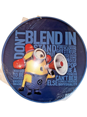 Minions Metal Sign By Open Road-NIP-Individuality | eBay