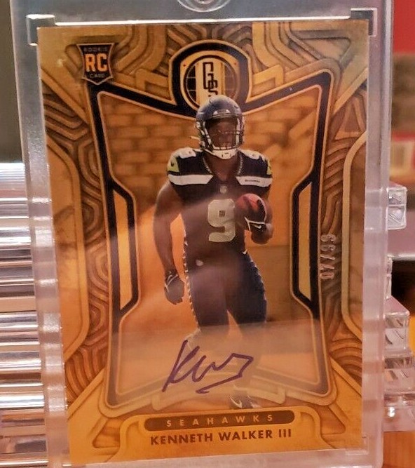 2022 Panini Gold Standard Kenneth Walker III /99 Rookie No. 108 ...