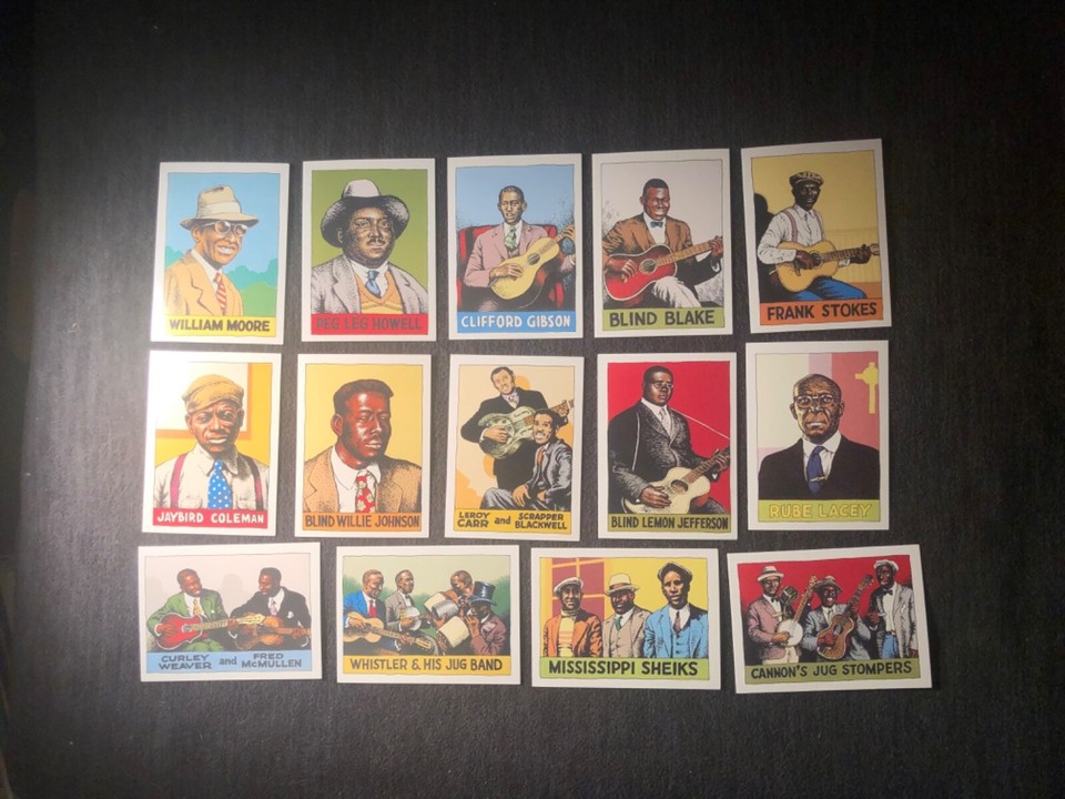 Robert R. Crumb—Musician Trading Cards—Country Music—Jazz—Blues—Art | eBay
