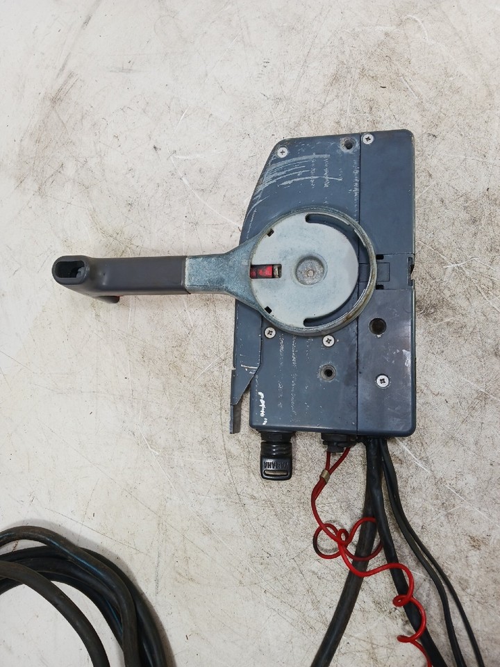 YAMAHA 703 REMOTE CONTROL BOX W/KEY WIRING HARNESS SIDE MOUNT | eBay