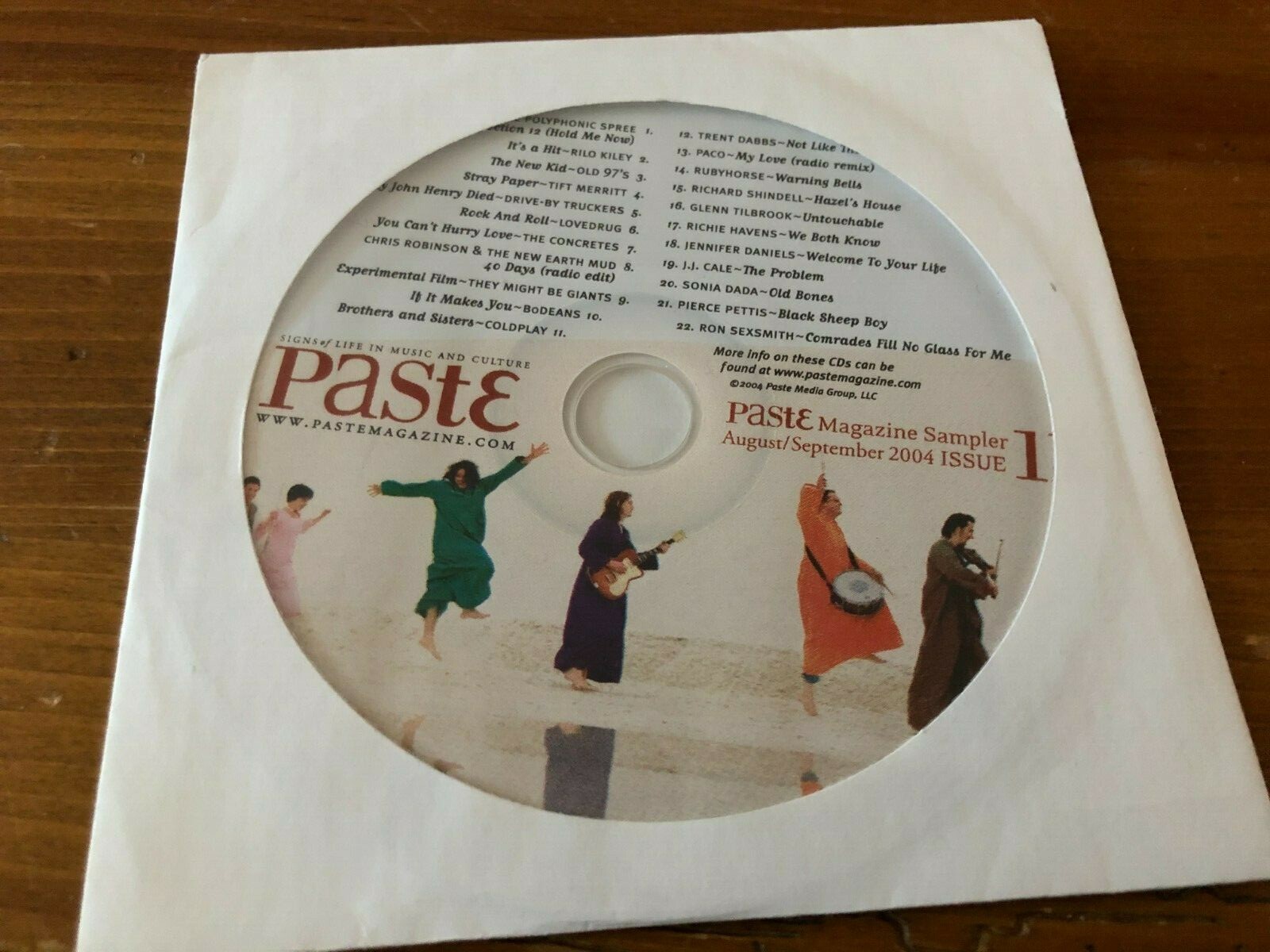 Paste Magazine Sampler August 2004 CD Drive By Truckers Glenn Tilbrook ...