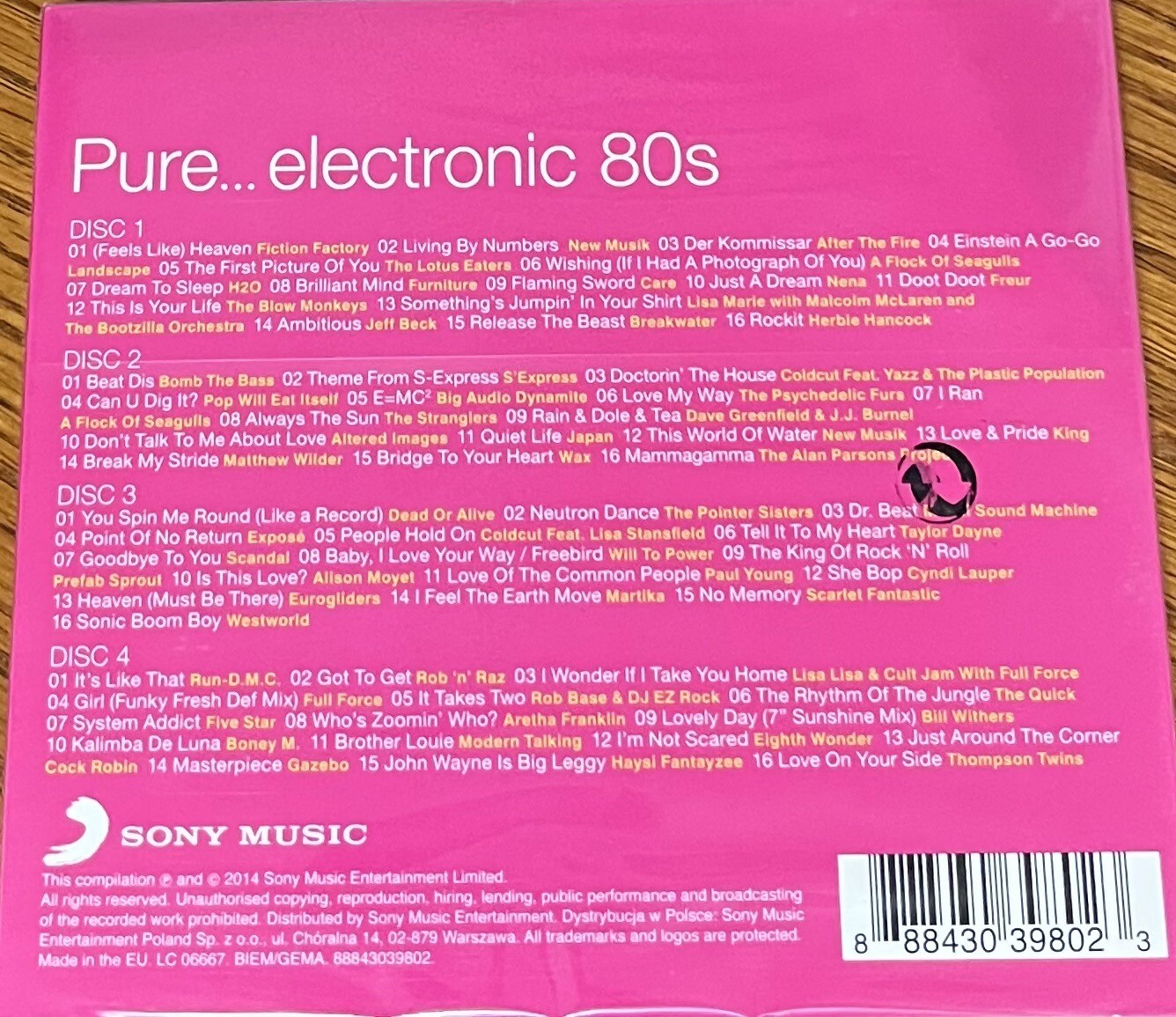 Pure Electronic 80s by Various (CD, 2014) for sale online | eBay