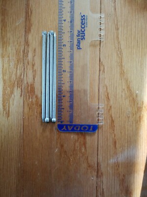 Galvanized Finish Nails 3.5 inch qty 4, 3 1/2 in Exterior 3.5" Nail ...