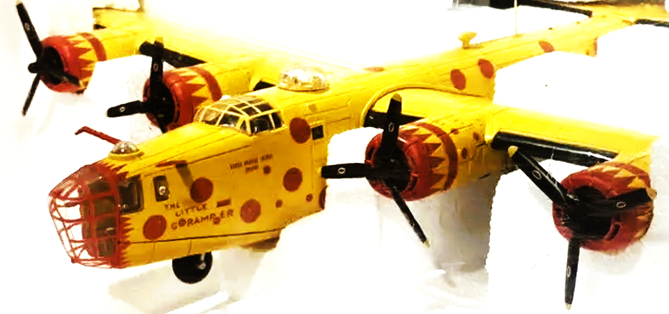 WW2 Plane Model Airplane Aircraft1 48Bomber51f17b4p2CUSTOM BUILT TIN ...