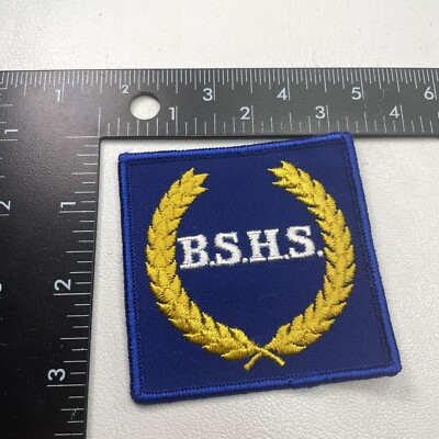 Vtg BSHS (Probably A High School Patch … Bishop S Or Bryan Station Or ...