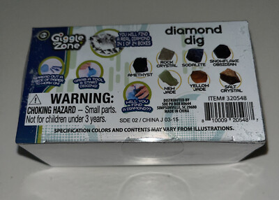 Mystery Sand Gemstone Diamond Dig By Giggle zone | eBay