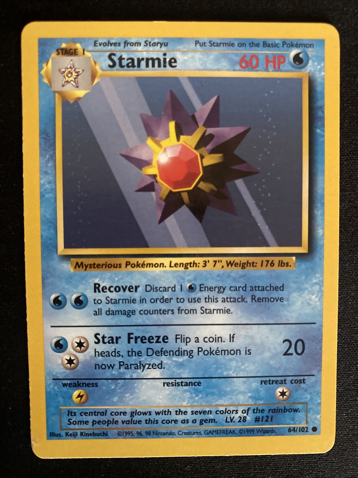 Starmie 64/102 - Base Set Pokemon Card | eBay